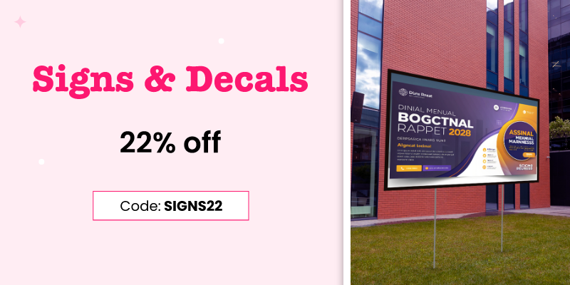 Shop for Custom Signs & Decals at Lowest Prices | Best of Signs