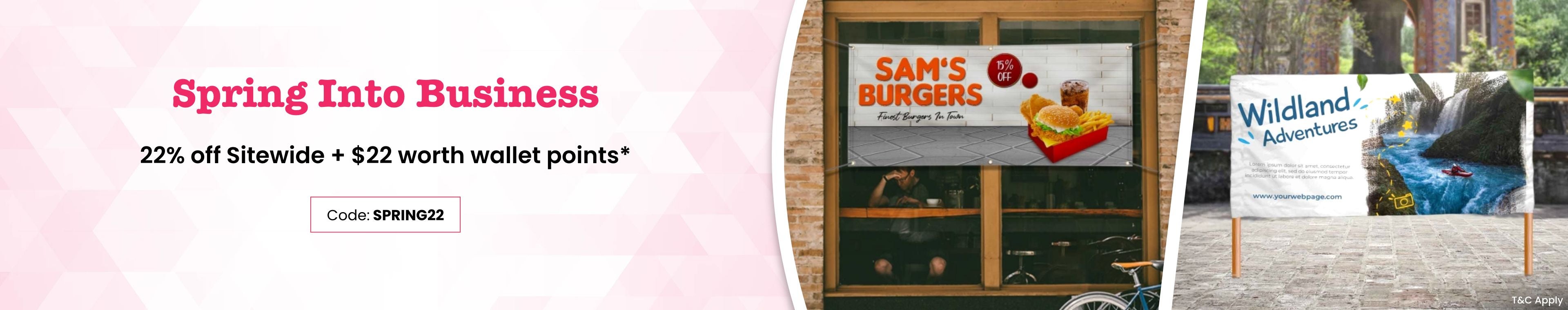 Order Custom Banners - 20% OFF + Free Shipping | Best of Signs