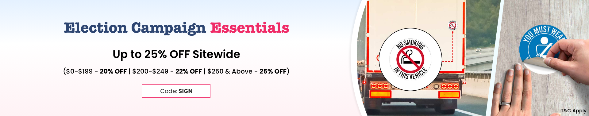 Shop for Compliance Signs - Save Up To 35% | Best of Signs