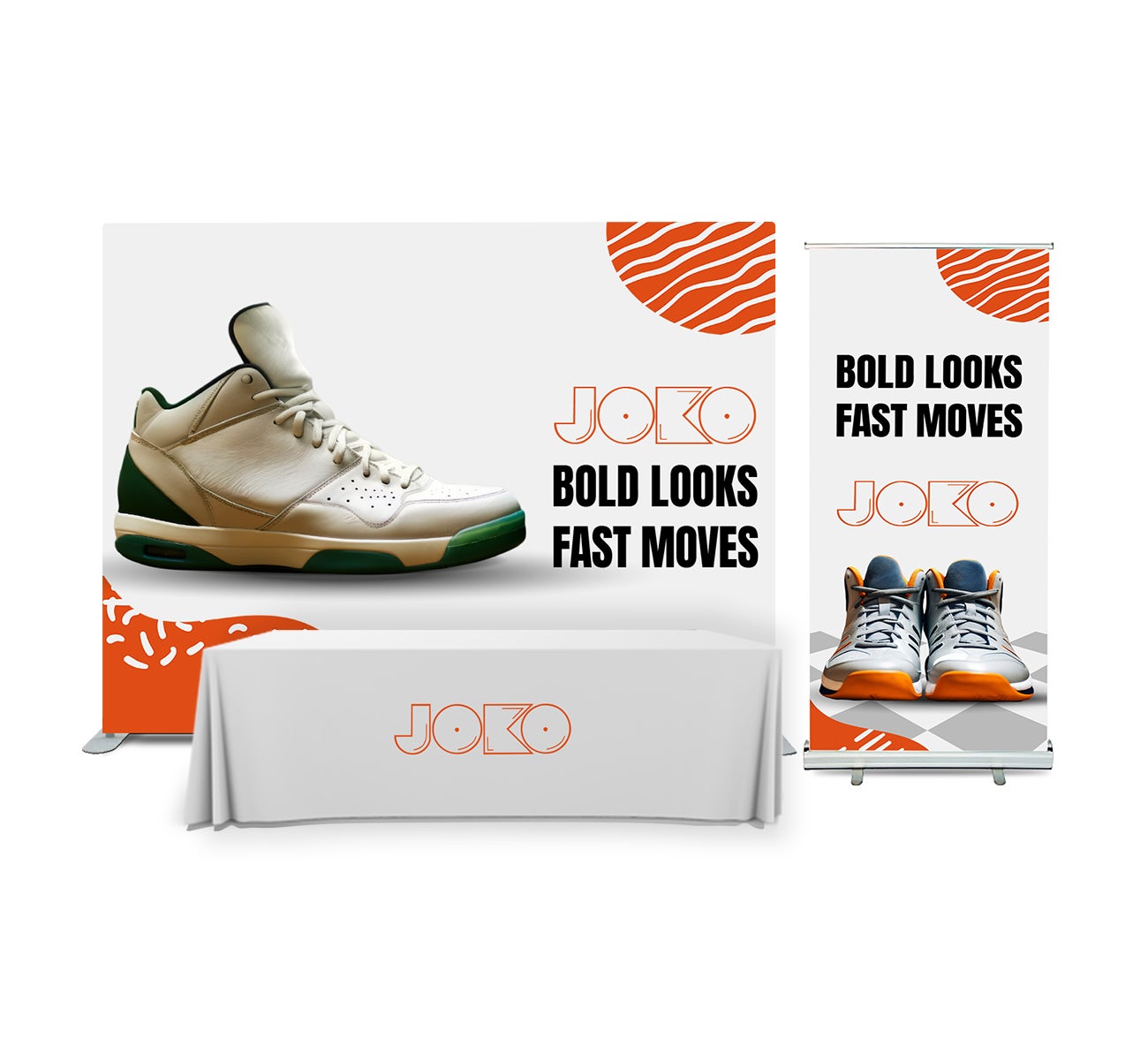 10' x 8' Backdrop Display Package