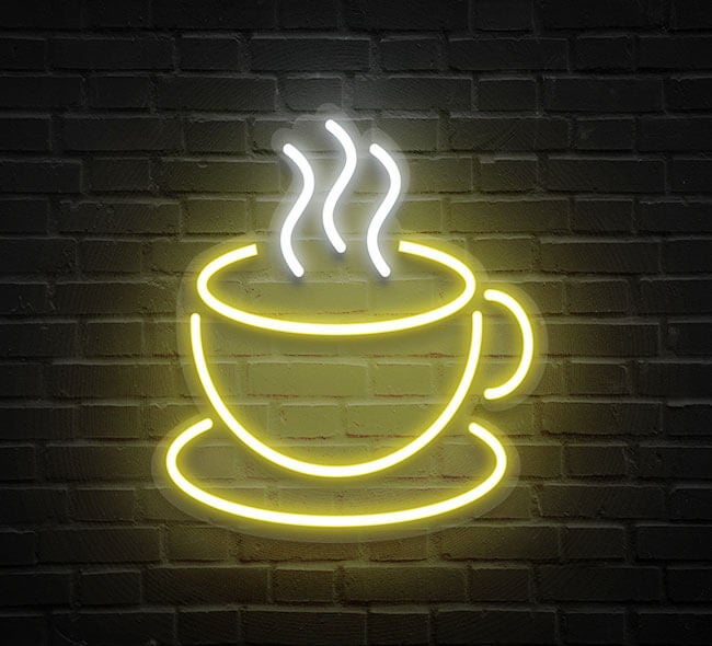 Shop for Cafe & Restaurant neon Signs at lowest price | Bestofsigns