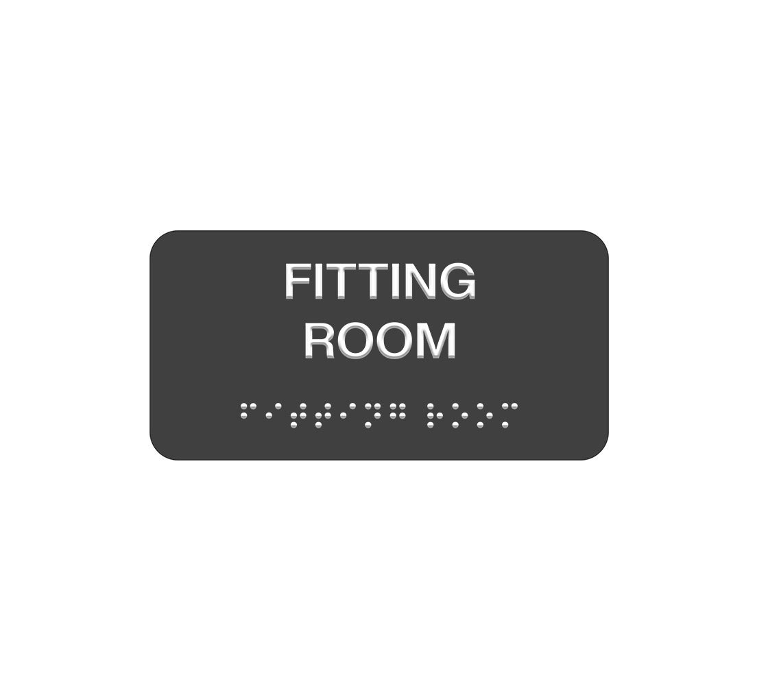 Buy Fitting Room Braille Sign & Get 20% Off | Best of Signs