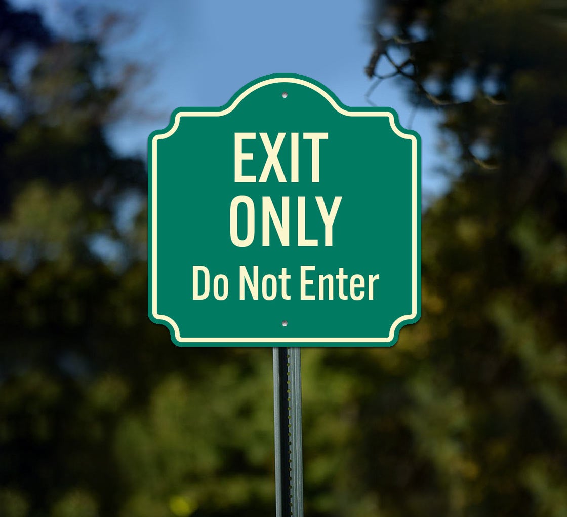 do not enter sign mutcd