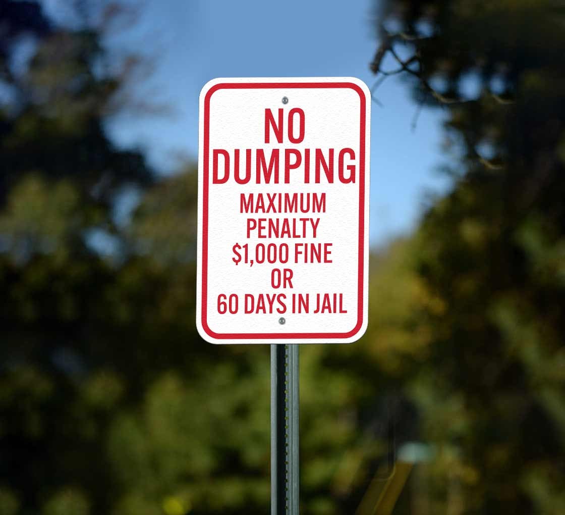 no dumping