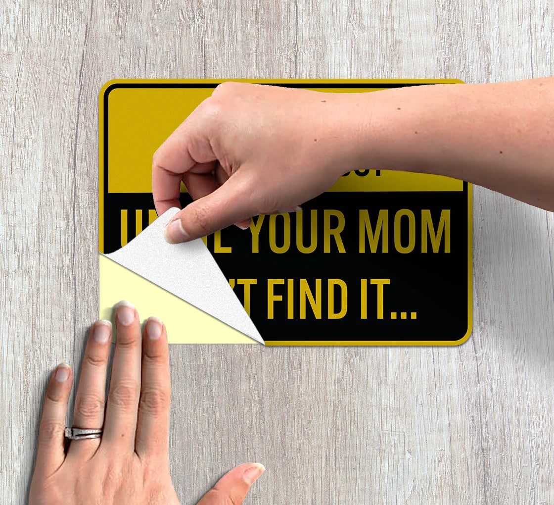 Funny Security Decal (Reflective)