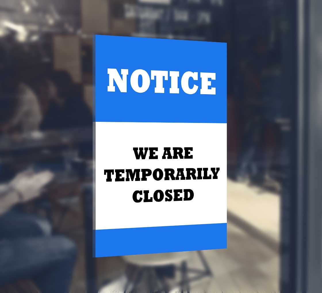 Temporarily Closed