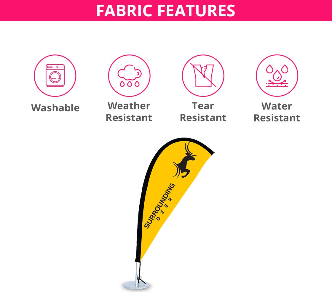 Desk Flags- High-quality, Cheap Desk Flag Printing | Free Shipping