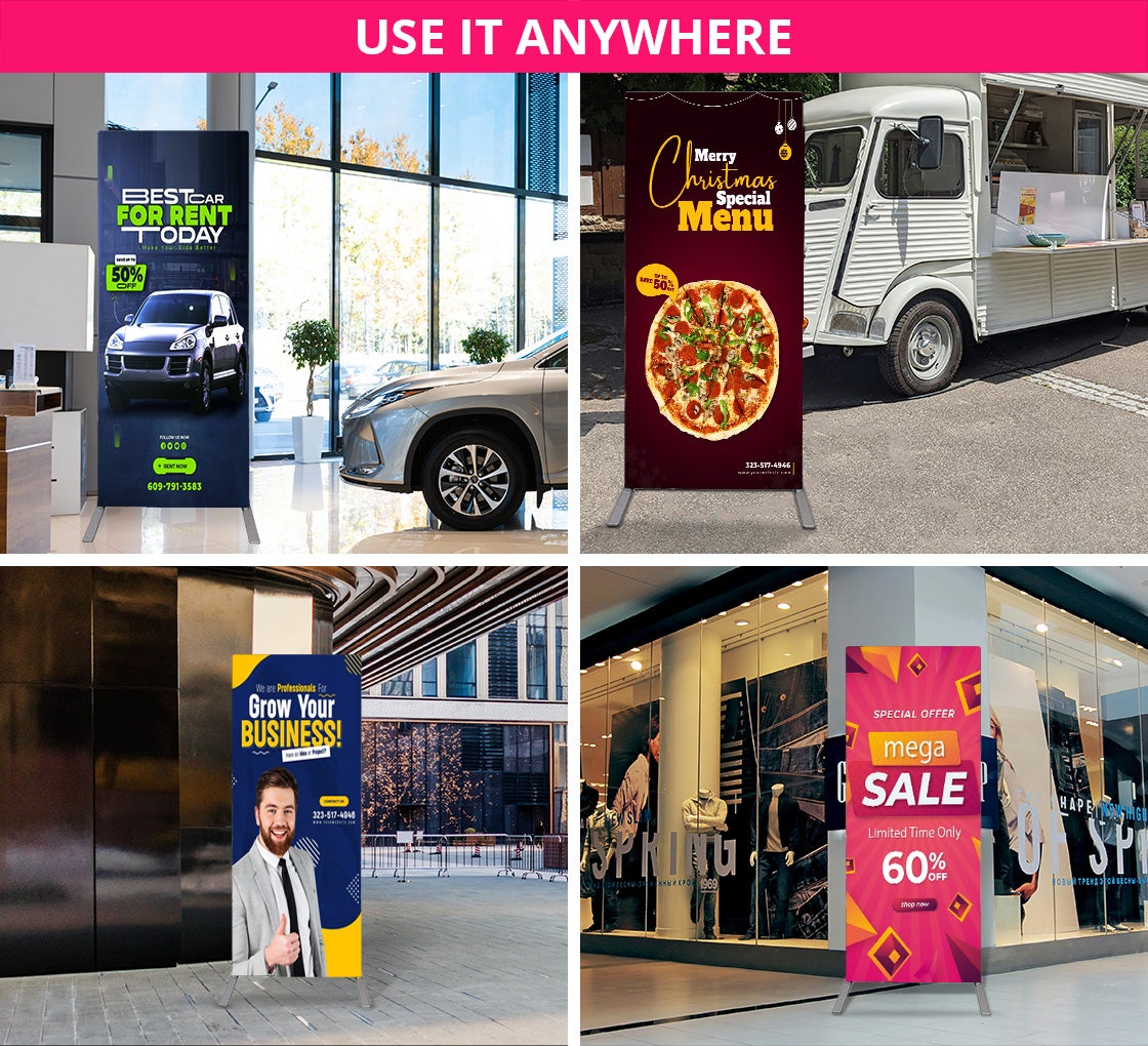 Custom Economy EZ Extend Fabric Display Stand Online at Best Prices ...