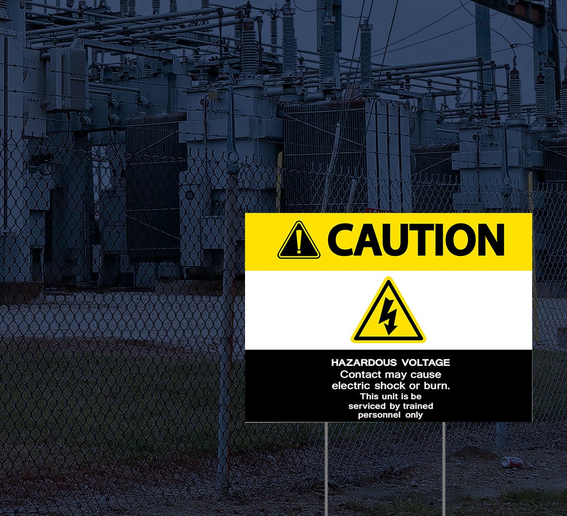 Shop Reflective Yard Signs to Prevent Accidents | Best of Signs