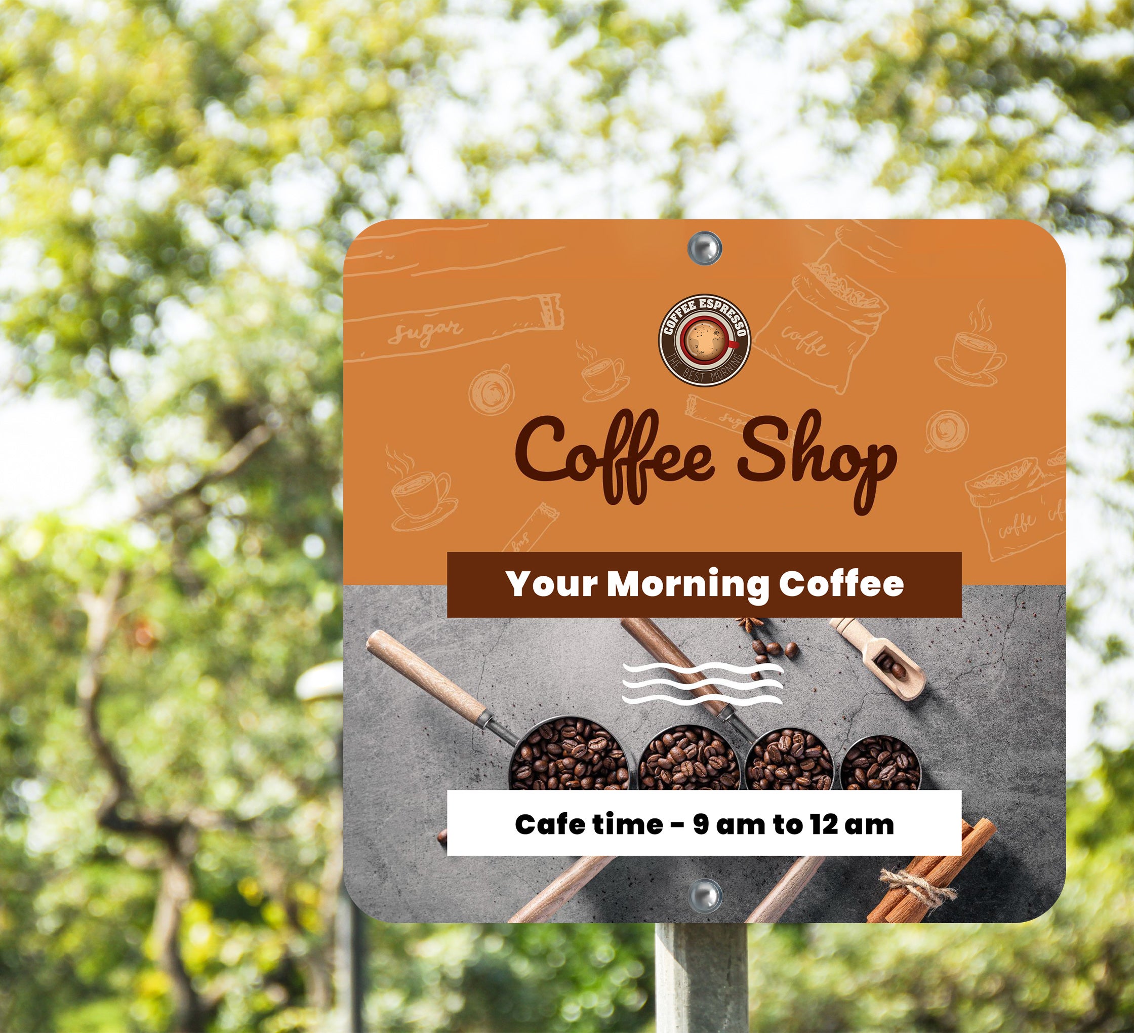 Coffee Time Signs