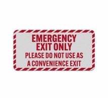 Shop for Emergency Exit Sign | Best of Signs