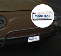 Custom American State License Plates | Best of Signs