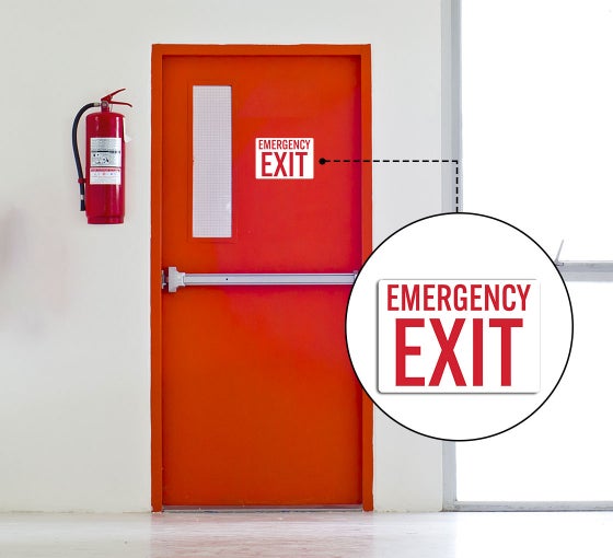 Emergency Exit Door