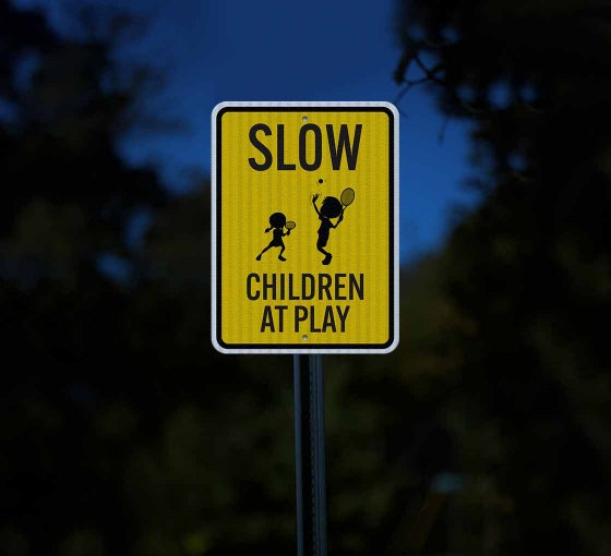 Slow Children At Play Sign