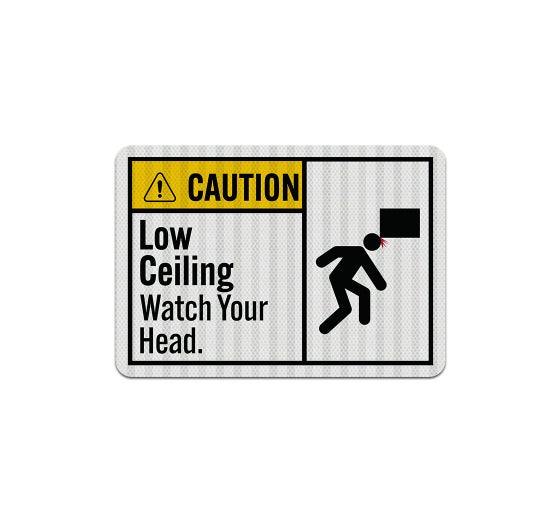 Shop for Low Ceiling Warning Sign | Best of Signs