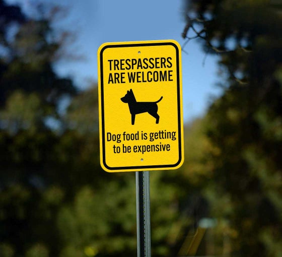 Expensive Sign