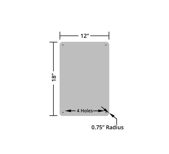 No Alcohol Under 18 Sign