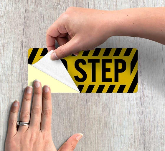 Do Not Step Safety Decals