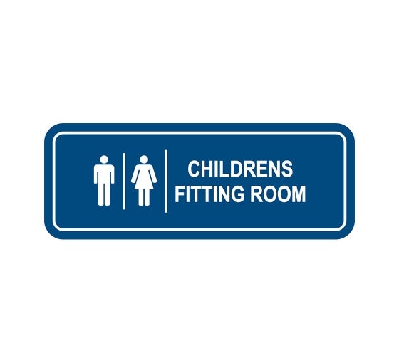 Fitting Room Signs