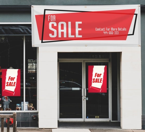 Buy For Sale Vinyl Banners Online at Best Price | Best of Signs