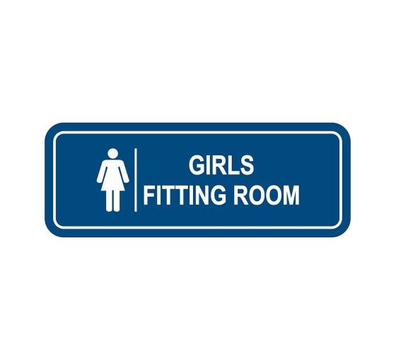 Fitting Room Signs