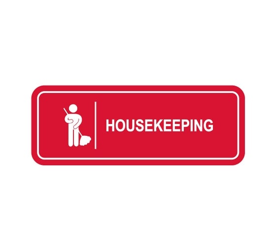 Housekeeping Sign