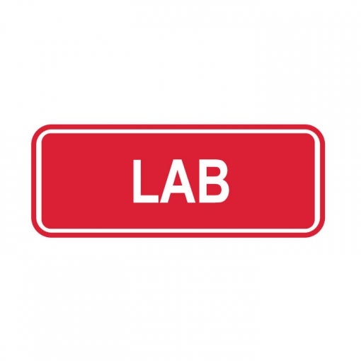 Lab Sign
