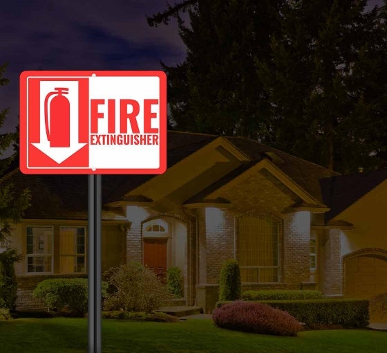 Fire Extinguisher Sign