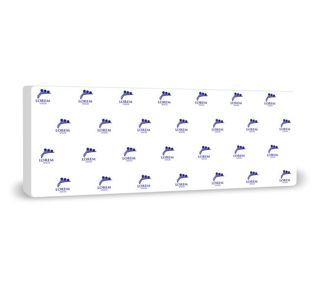 20 ft x 8 ft Step and Repeat Wall Box Fabric Display