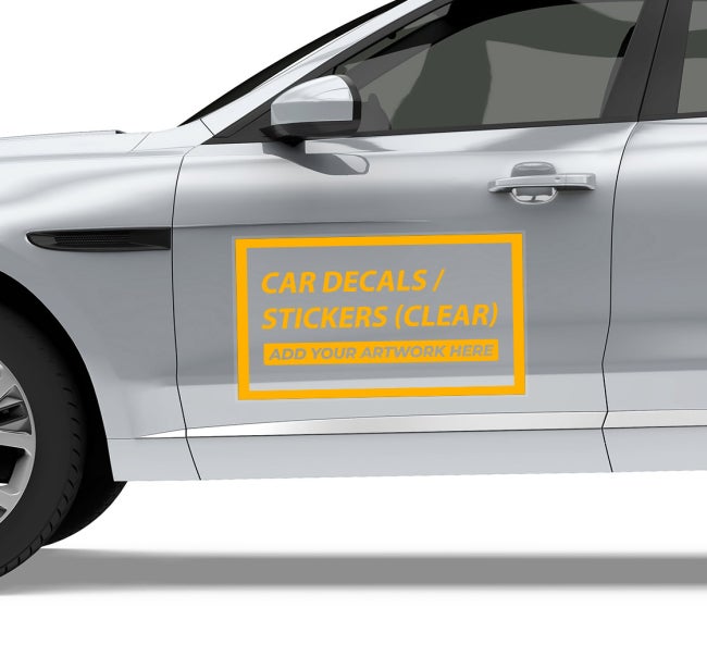 Shop for Clear Car Decals/ Stickers - Save Up to 30% | Best of Signs