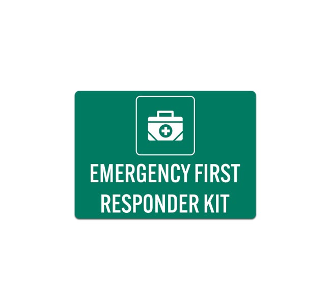 Shop for Emergency First Responder Kit Decal (Non Reflective) | Best of ...