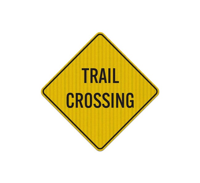 Shop for Trail X-ing Sign | Best of Signs