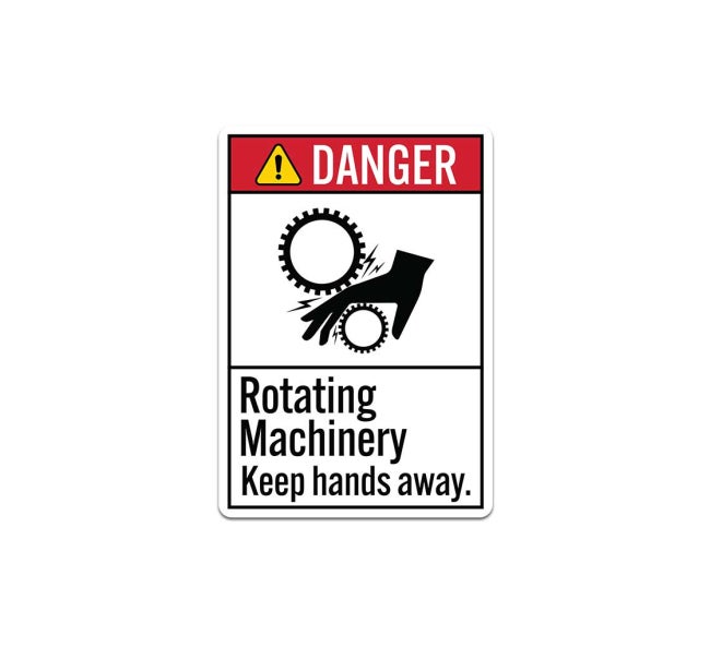 Shop Danger Rotating Machinery Signs | Best of Signs