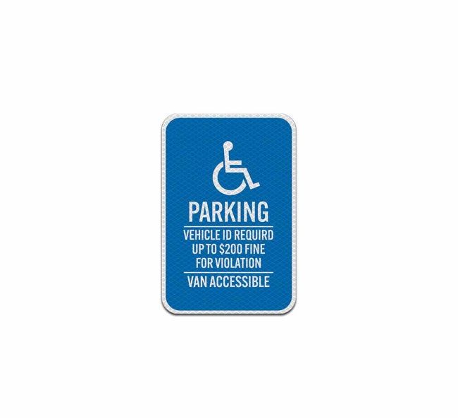 Shop for Minnesota ADA Handicapped Parking Aluminum Sign (Diamond ...