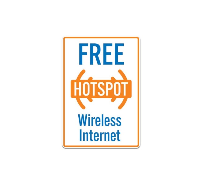 Shop for 'WiFi Internet Hotspot' Decals | Best of Signs