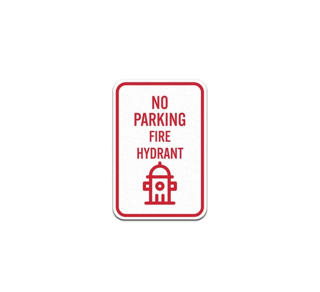 No Parking Sign Post