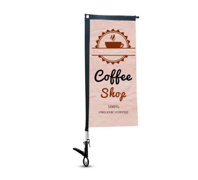 Custom Clip Flags- Order Cheap Clip rectangle Flags at Best Of Signs