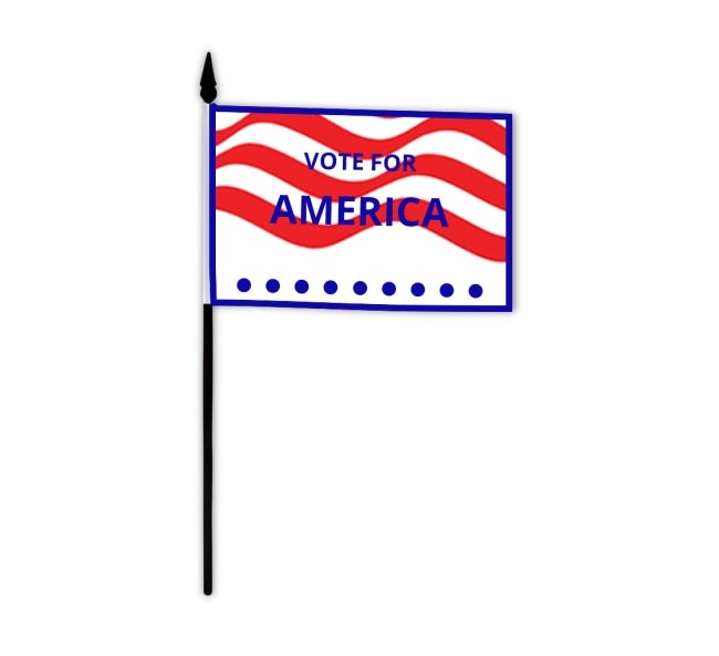 Buy Hand Held Political Flags & Save Up To 30% | Best of Signs