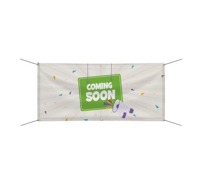 Cheap Coming Soon Banners- Custom Coming Soon Banners | Best Of Signs