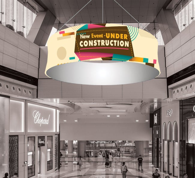 Buy High-Quality Circle Hanging Banners | Best of Signs