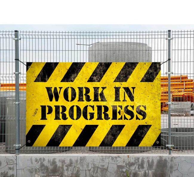 Shop for Custom Construction Vinyl Banners & Save Up To 30% | Best Of Signs