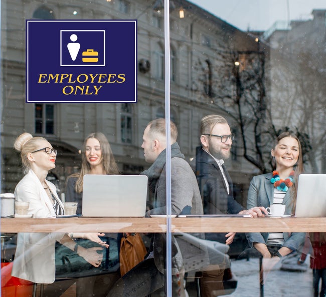 Buy 'Employee Only' Signs | Best of Signs