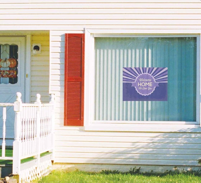 Buy 'Home' Window Decals | Best of Signs