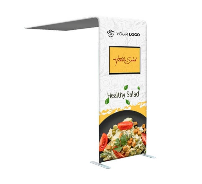 Custom L shaped Tube Arch Fabric Display Online at Best Prices ...