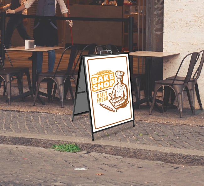 Buy Long-lasting Metal and Corflute A-Frames | Best of Signs