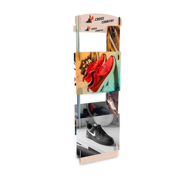 Custom Display Tower with Custom Printed Interlocking Panels Online at ...