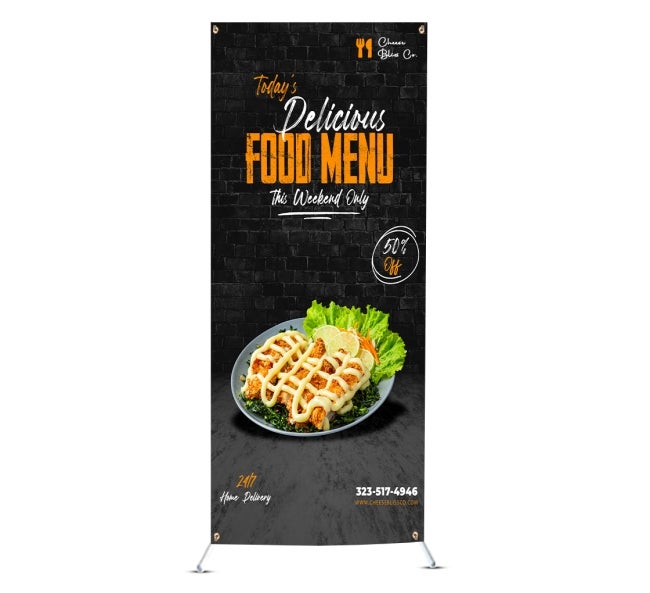 Buy Multifunctional Adjustable X Banner Stands | Best of Signs