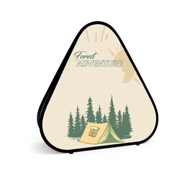 Triangle Pop Up Banners