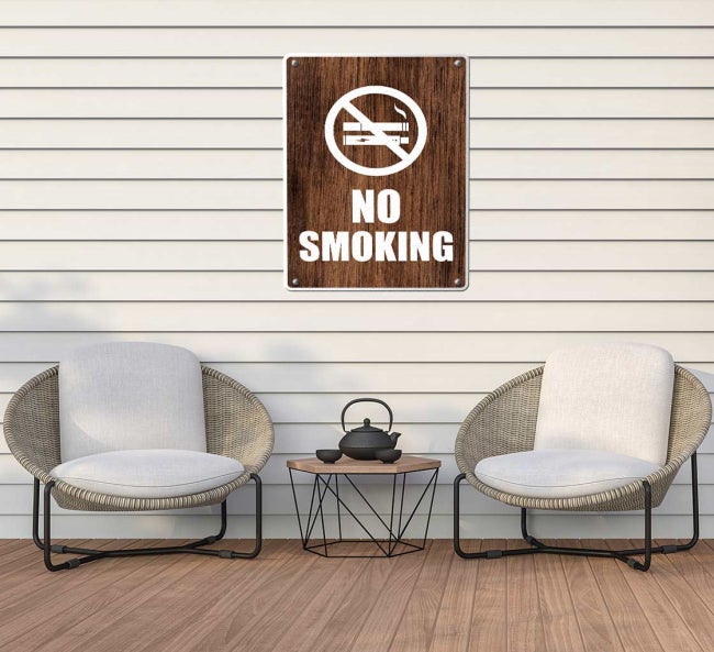 Buy Quality 'No Smoking' Patio Signs | Best of Signs