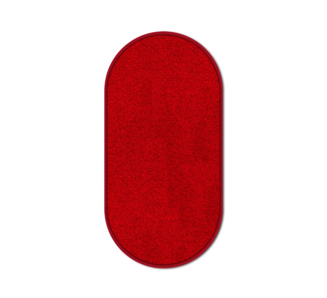 Custom Red Carpet - Oval Online at Best Prices | Bestofsigns.com